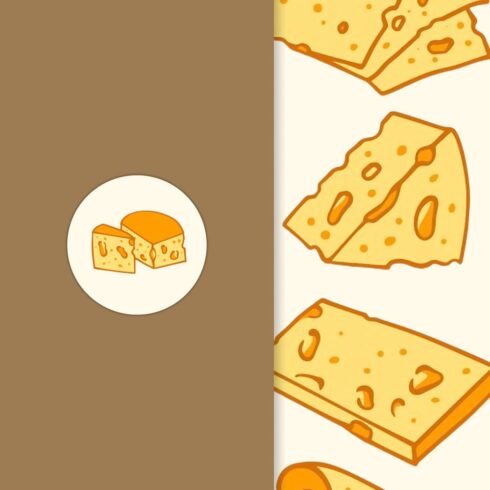 Cheese Element - Doodle Pack | Master Bundles