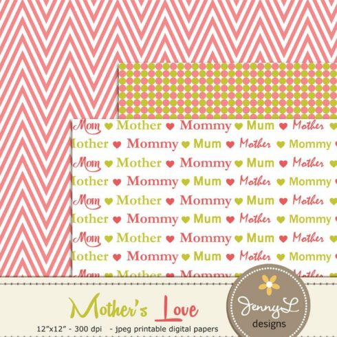 Mother's Day Digital Papers | Master Bundles
