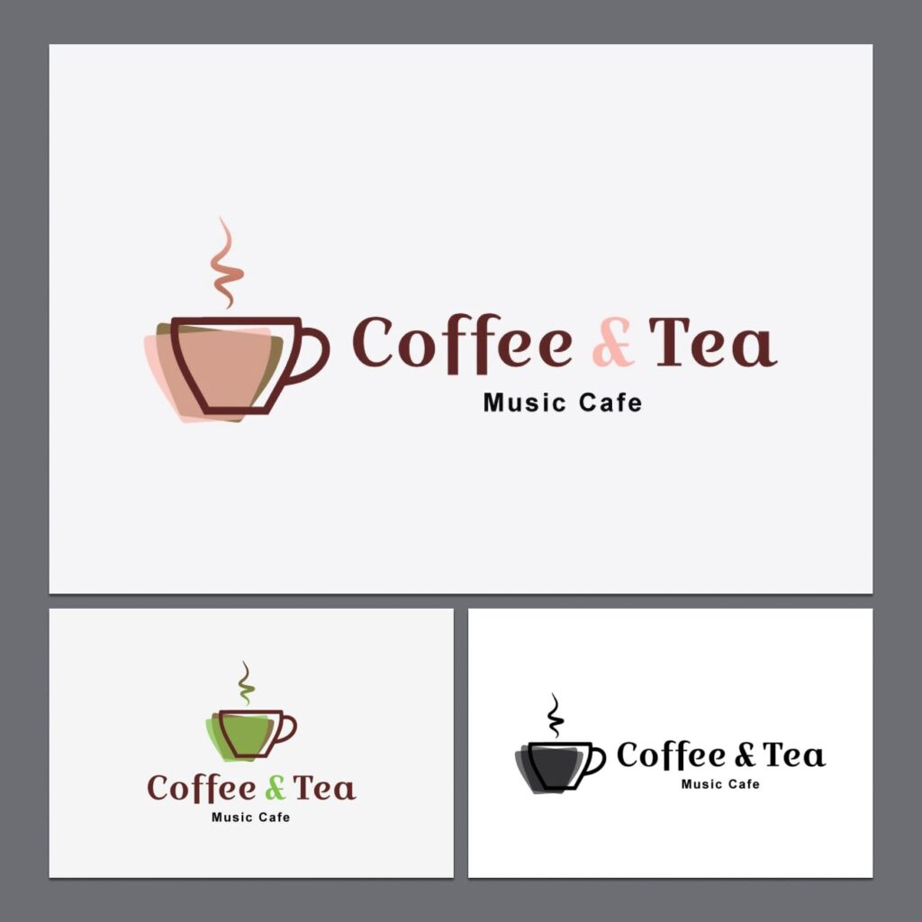 Coffee & Tea Logo – MasterBundles
