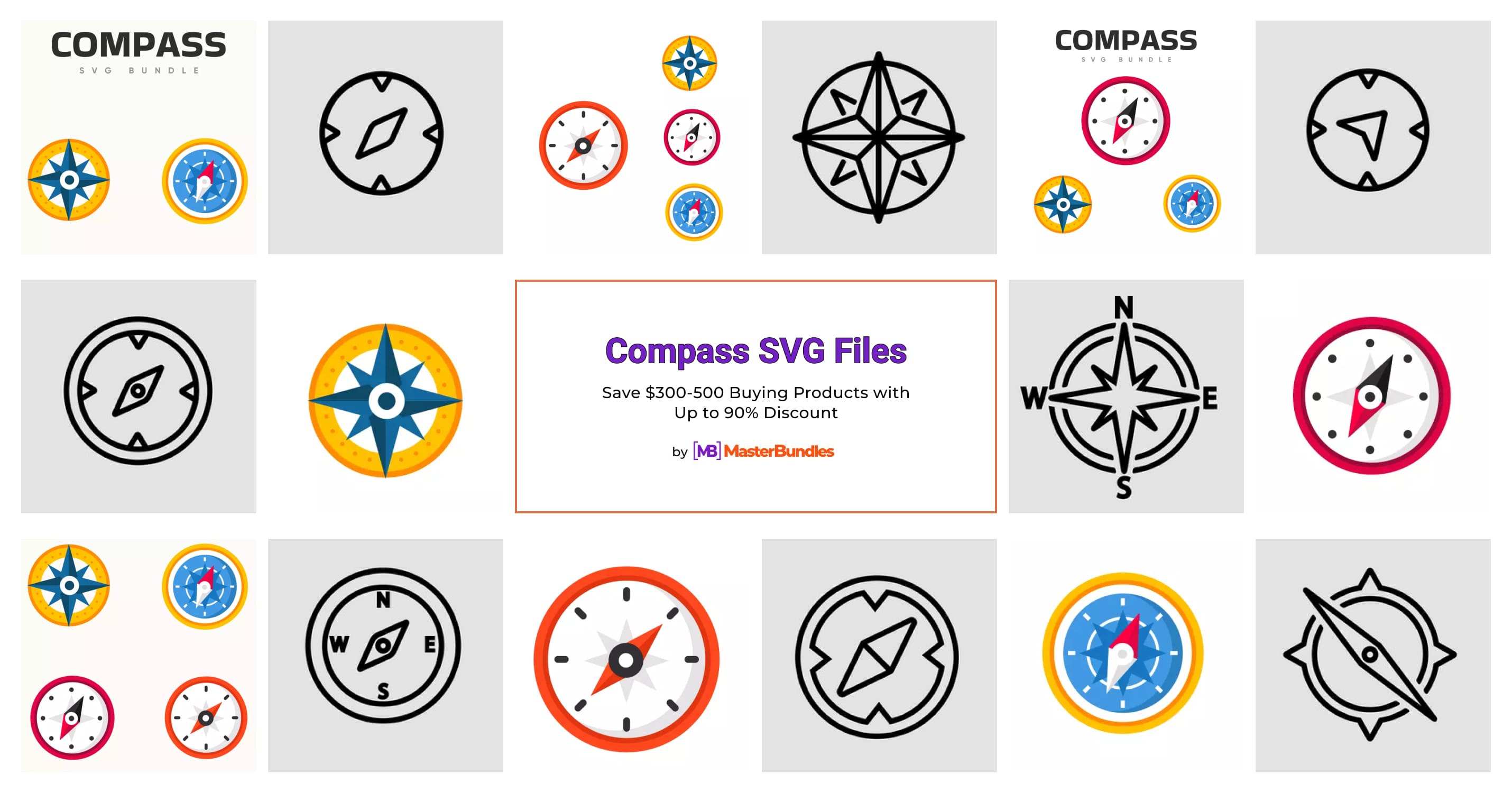 10+ Compass SVG Files for 2024 - MasterBundles