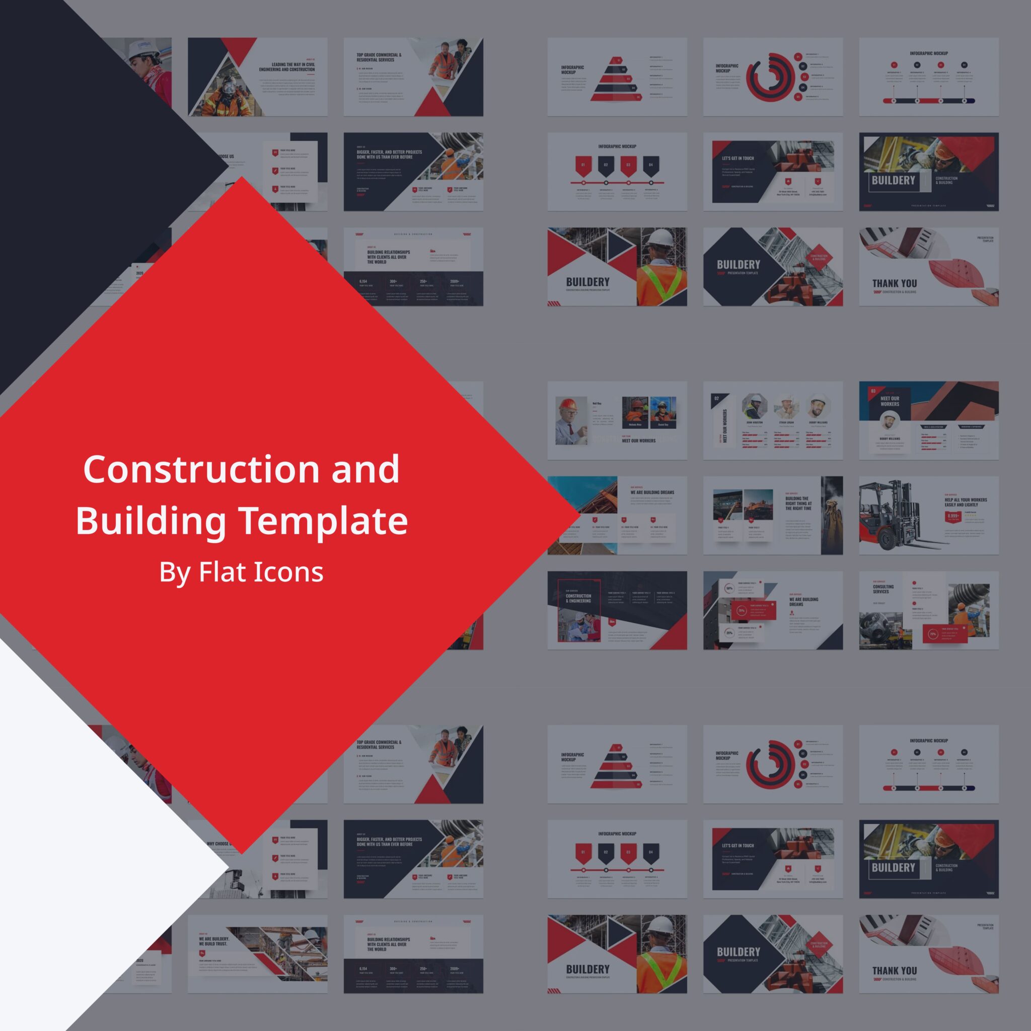 Construction and Building Template PPTX – MasterBundles