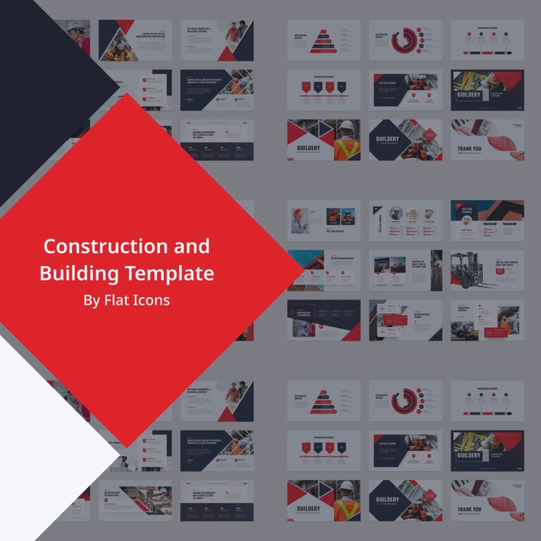 Free Construction Powerpoint Template – MasterBundles
