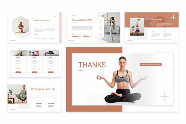 Yogamax - Yoga Powerpoint Template – MasterBundles