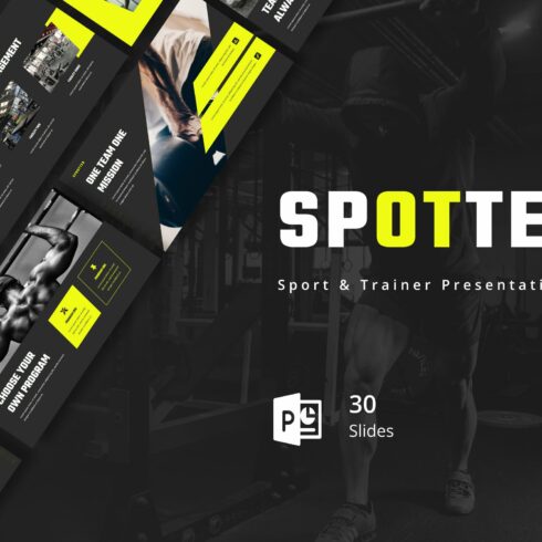 Spotter - Sport & Trainer PowerPoint | MasterBundles