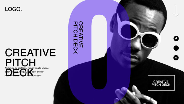 Creative Pitch Deck Presentation Template – MasterBundles
