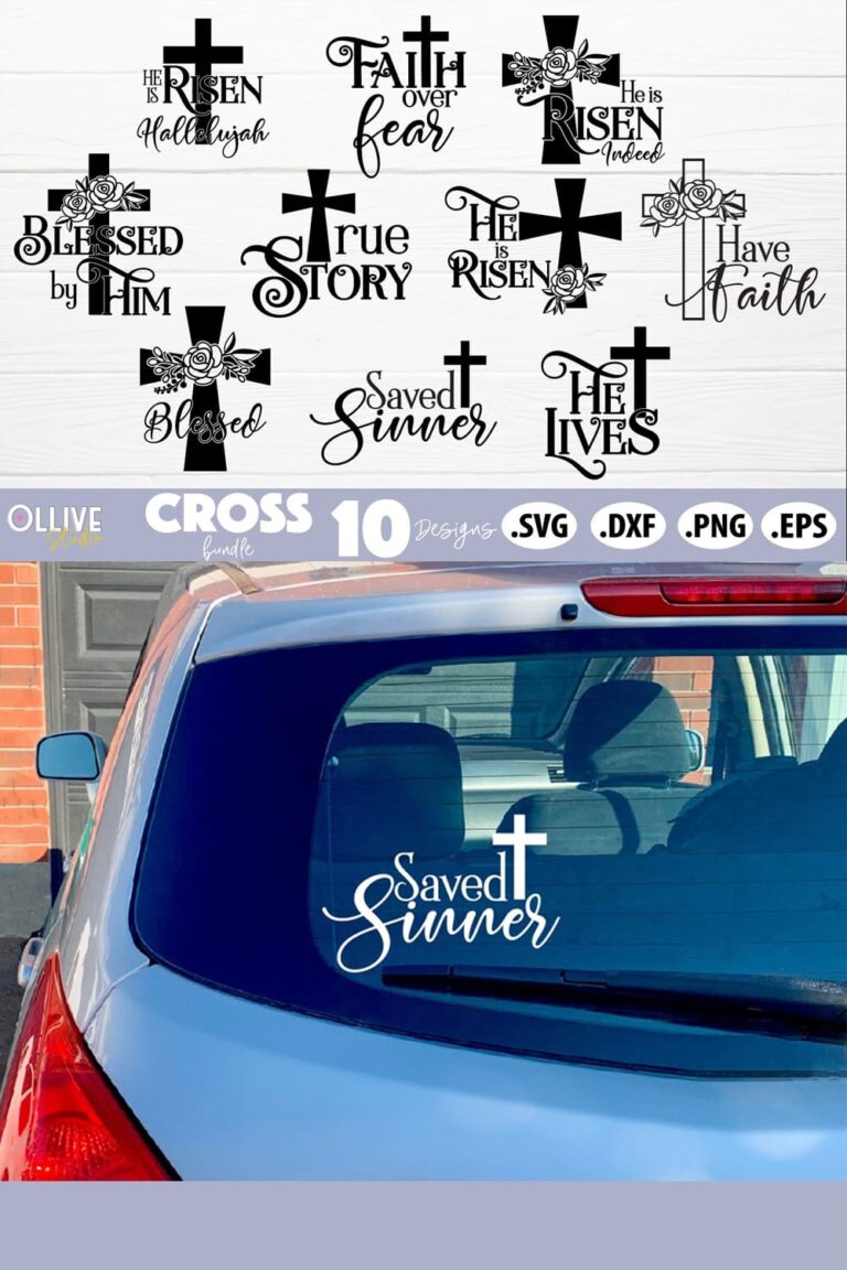 Cross Bundle SVG, Cross Religious SVG – MasterBundles