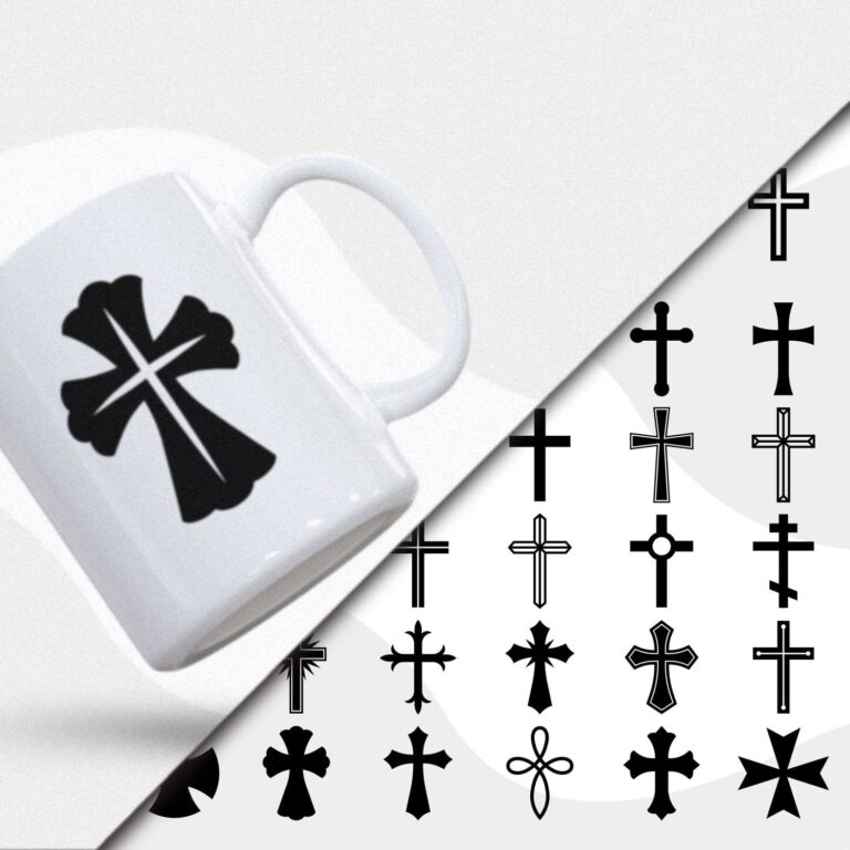 Cross SVG Bundle Christian Designs – MasterBundles