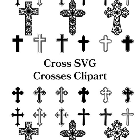 Cross SVG, Crosses Clipart | Master Bundles