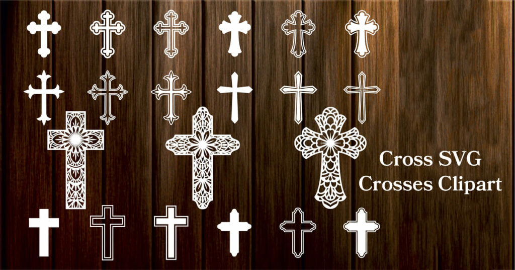 Cross SVG, Crosses Clipart – MasterBundles
