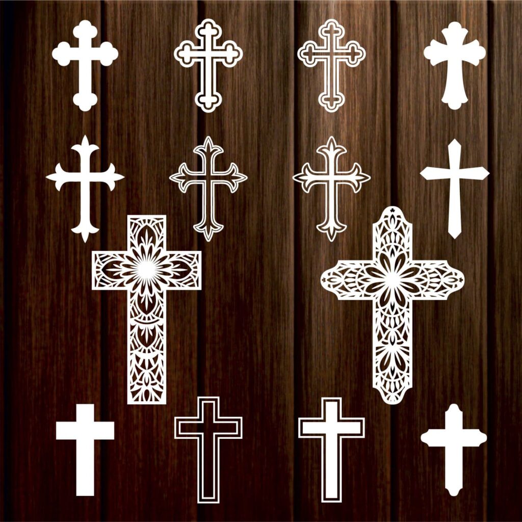 Cross SVG, Crosses Clipart – MasterBundles
