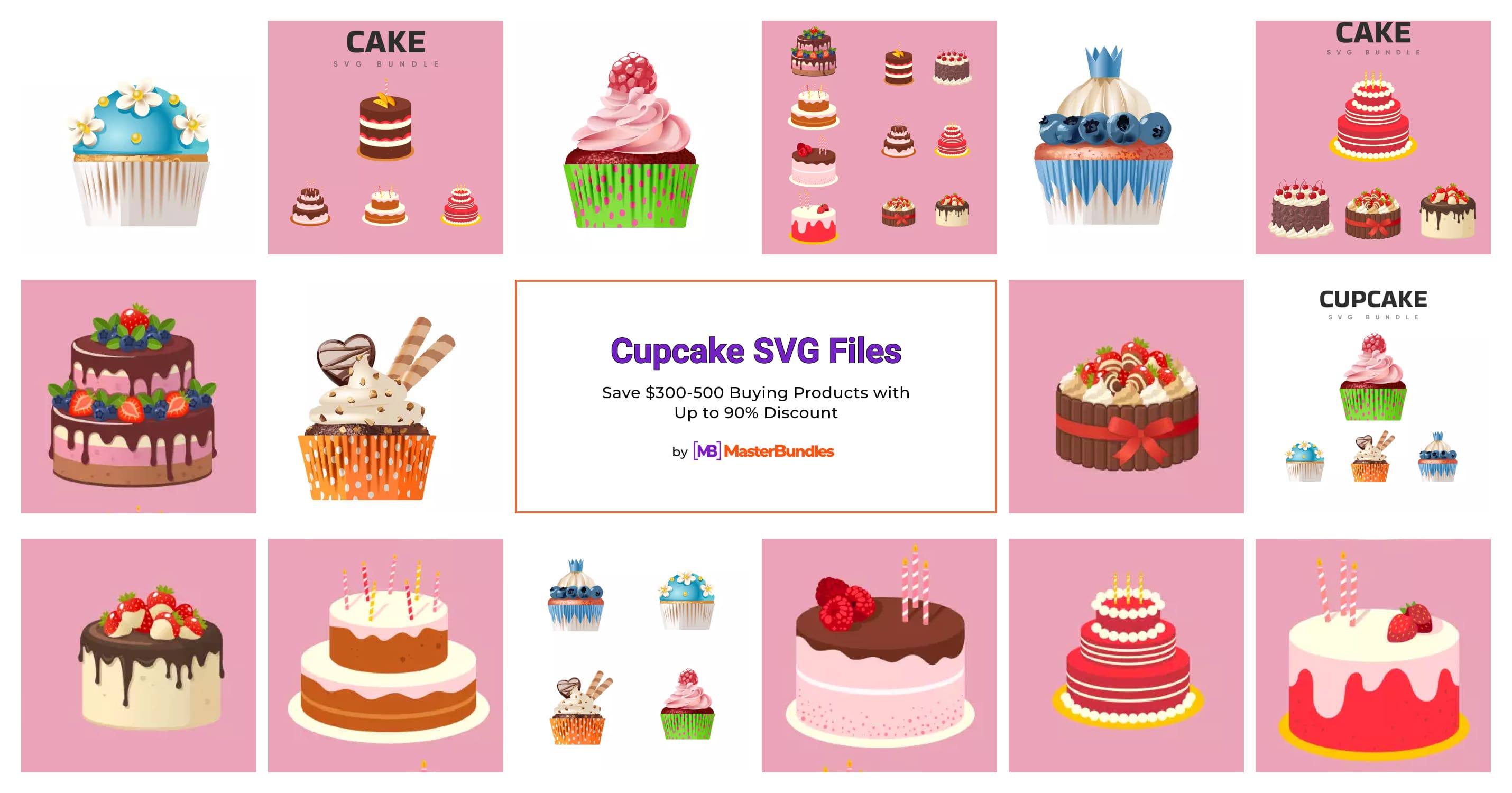48+ Cupcake SVG Files for 2025 - MasterBundles