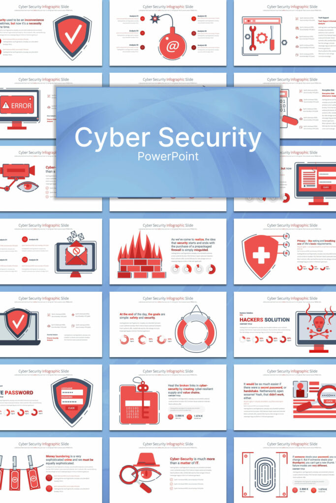 Cyber Security PowerPoint – MasterBundles