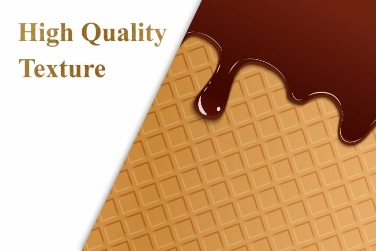 Ice Cream Waffle Cone Texture – MasterBundles