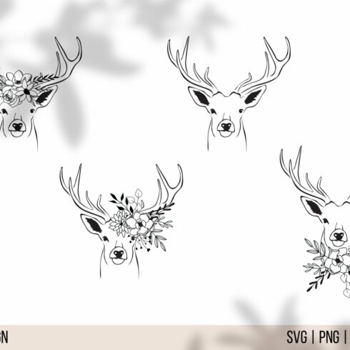 Floral Animals, Flower Animals SVG Bundle | Master Bundles