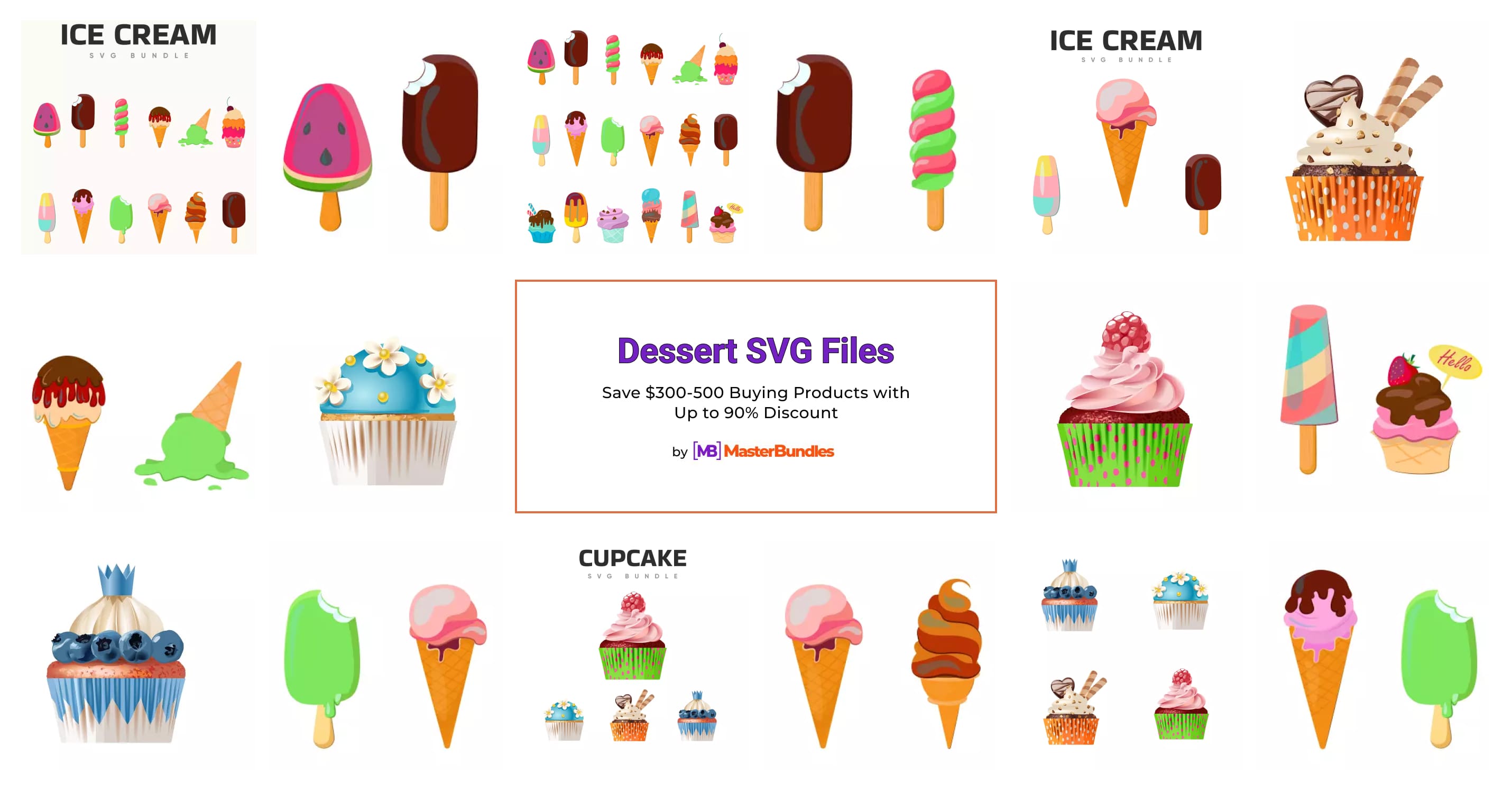 38+ Dessert SVG Files for 2024 - MasterBundles