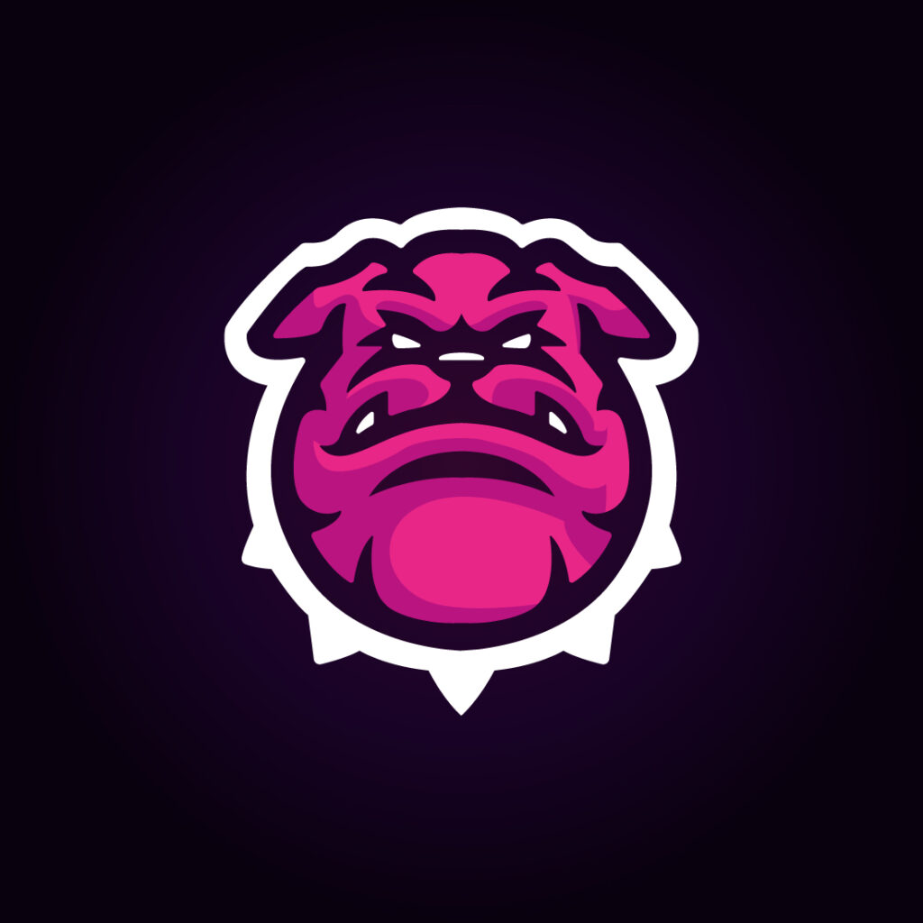 Dog Mascot Logo - MasterBundles