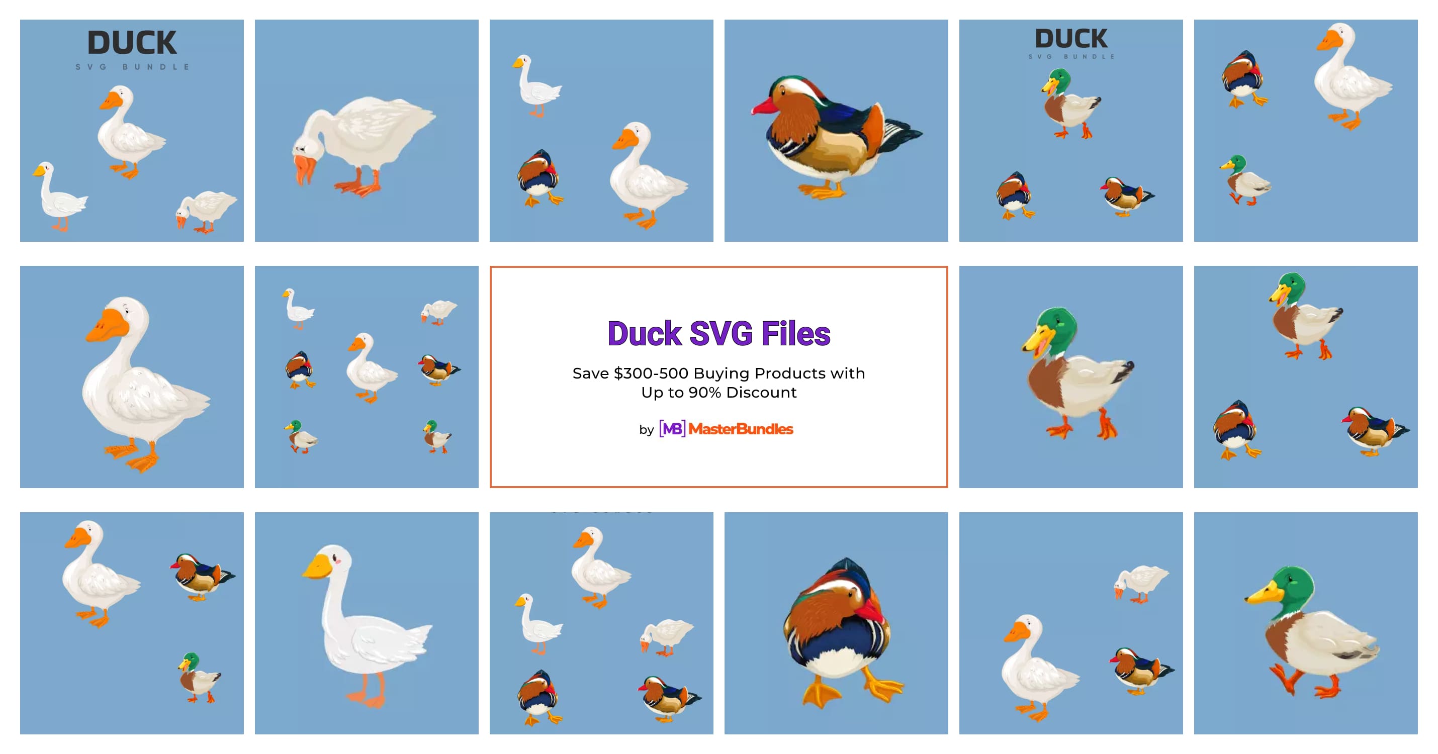 11+ Duck SVG Files for 2025 - MasterBundles