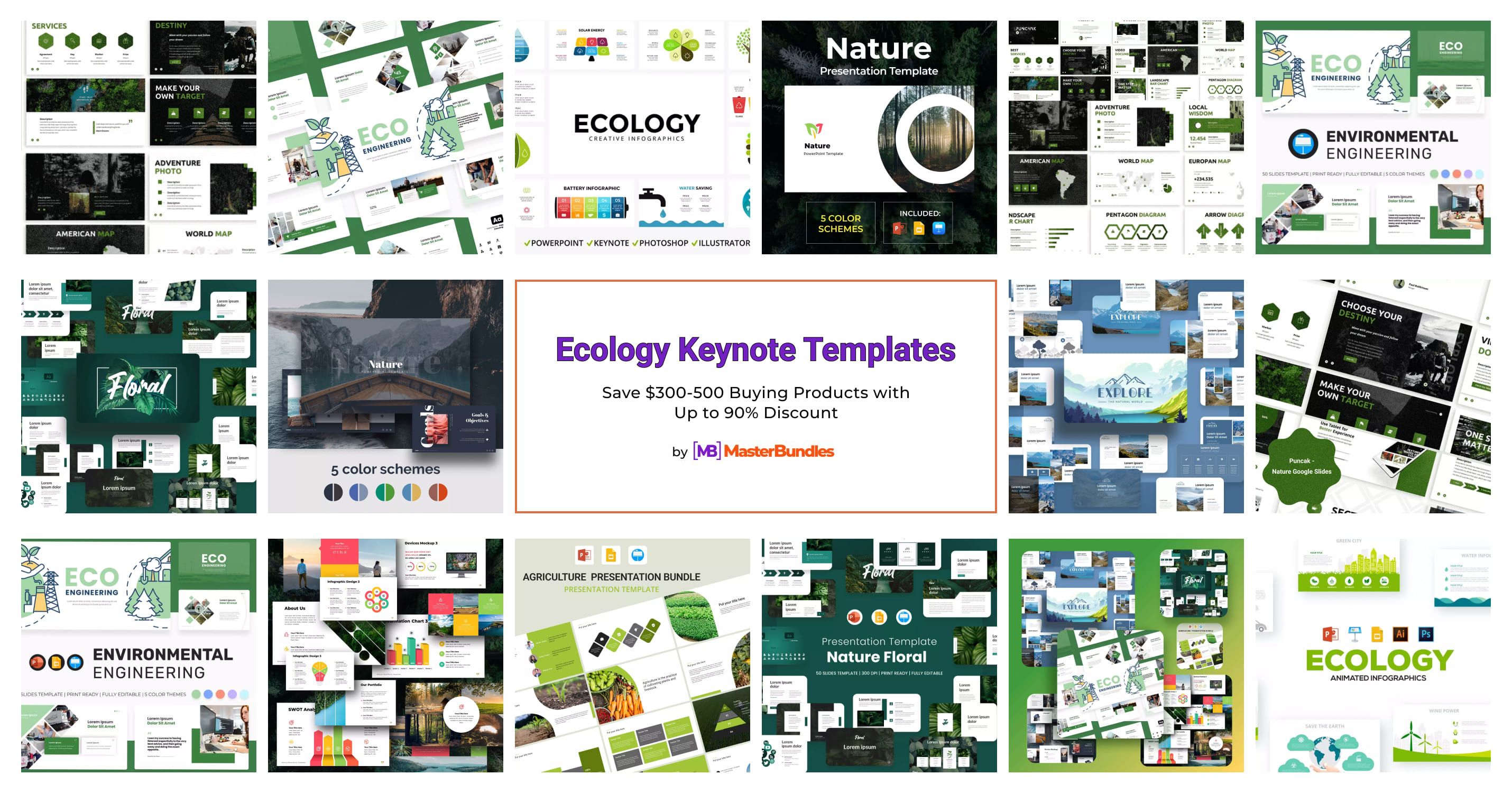 8+ Ecology Keynote Templates for 2023 - MasterBundles