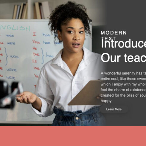 English Teacher Keynote Template | Master Bundles