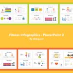 Fitness Infographics - PowerPoint – MasterBundles