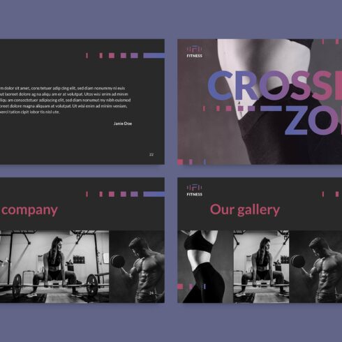 Presentation Fitness Studio | Master Bundles