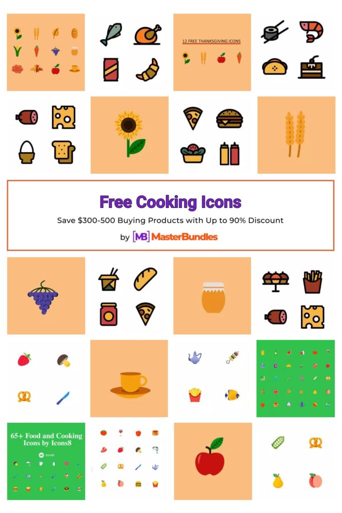 2+ Free Cooking Icons for 2025 - MasterBundles