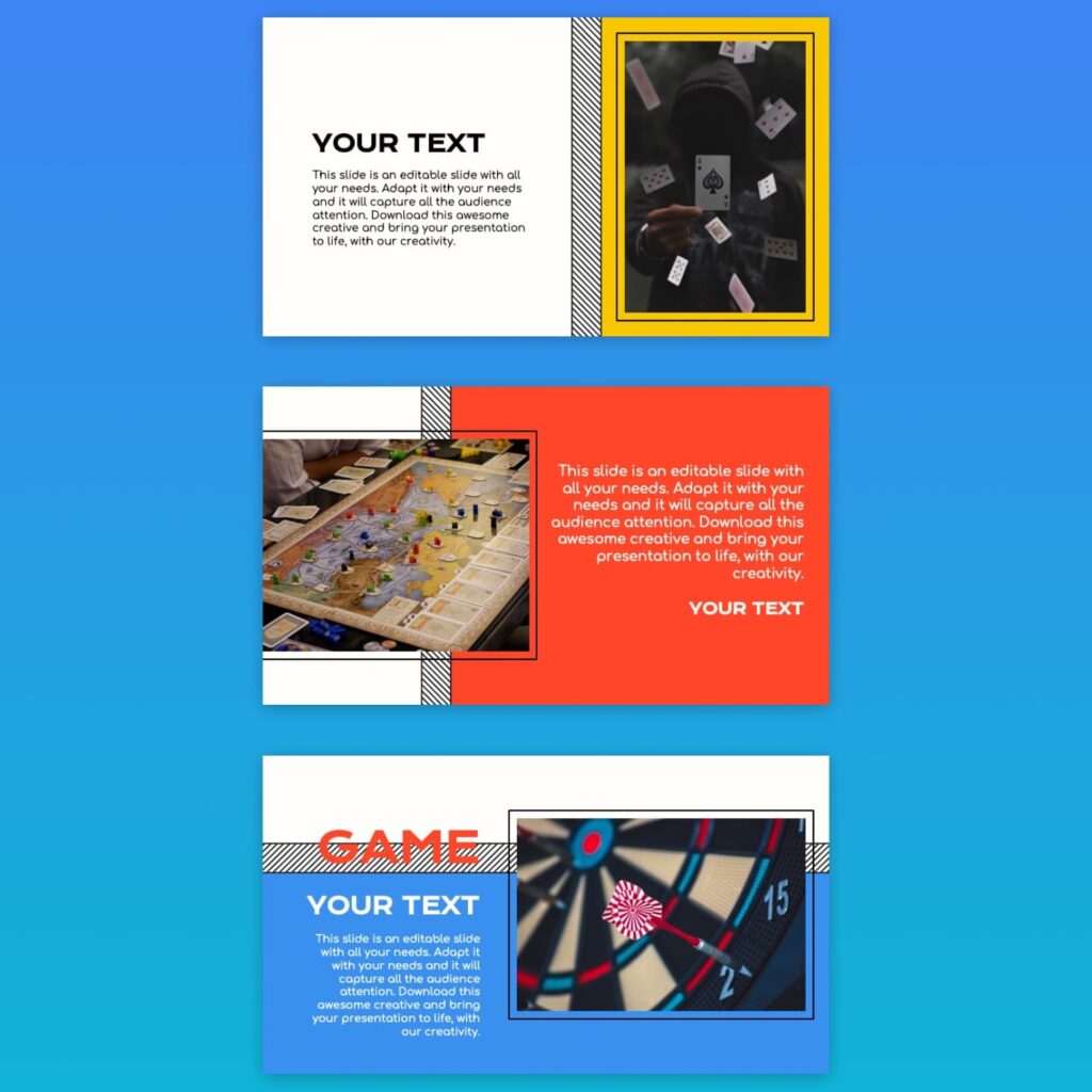 Free Game PowerPoint Template – MasterBundles