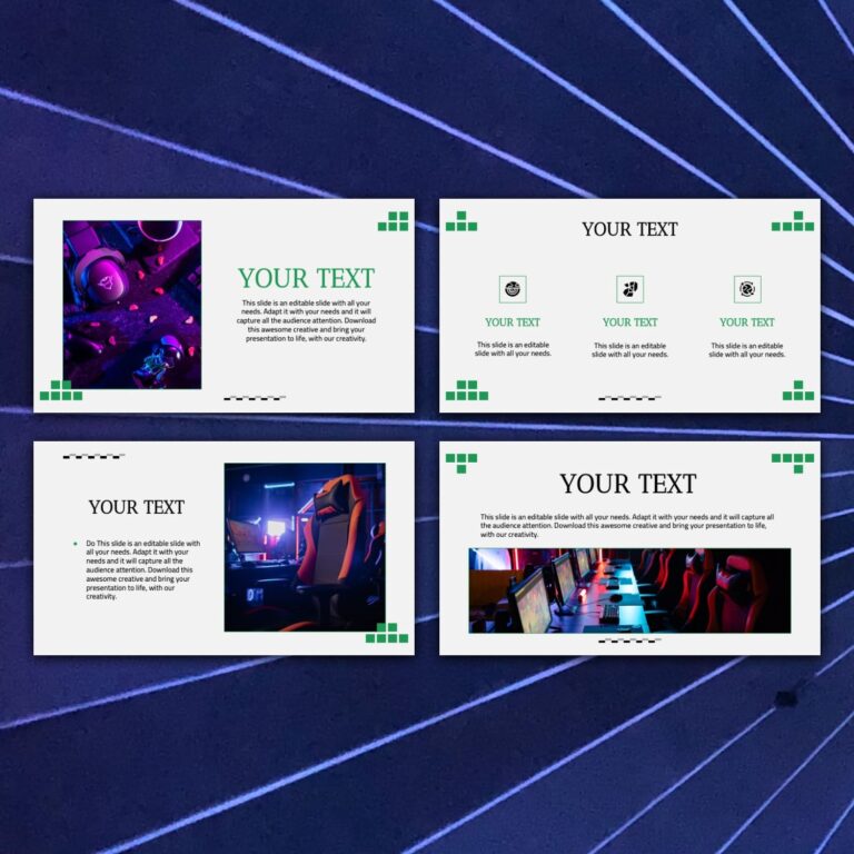 Free Gaming PowerPoint Template – MasterBundles