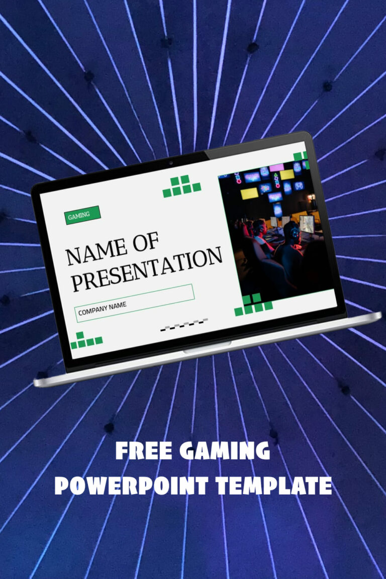 Free Gaming PowerPoint Template – MasterBundles