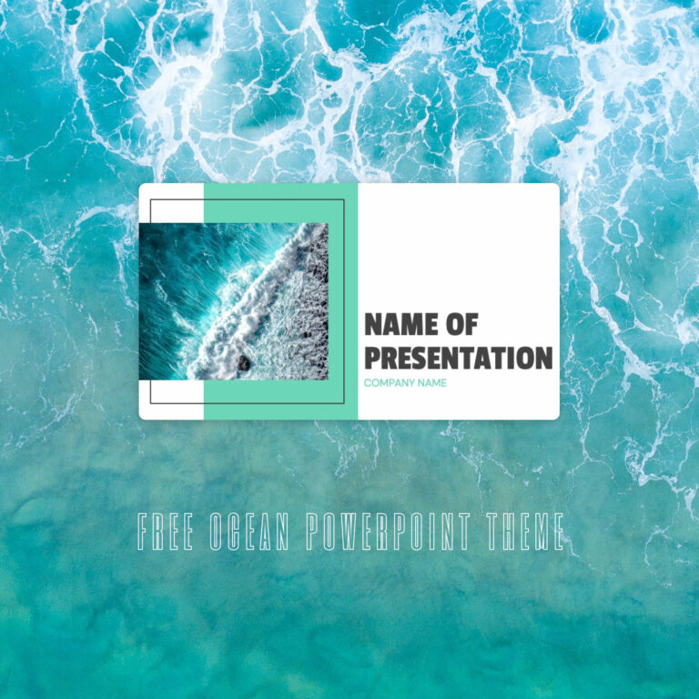 Free Ocean Powerpoint Theme – MasterBundles