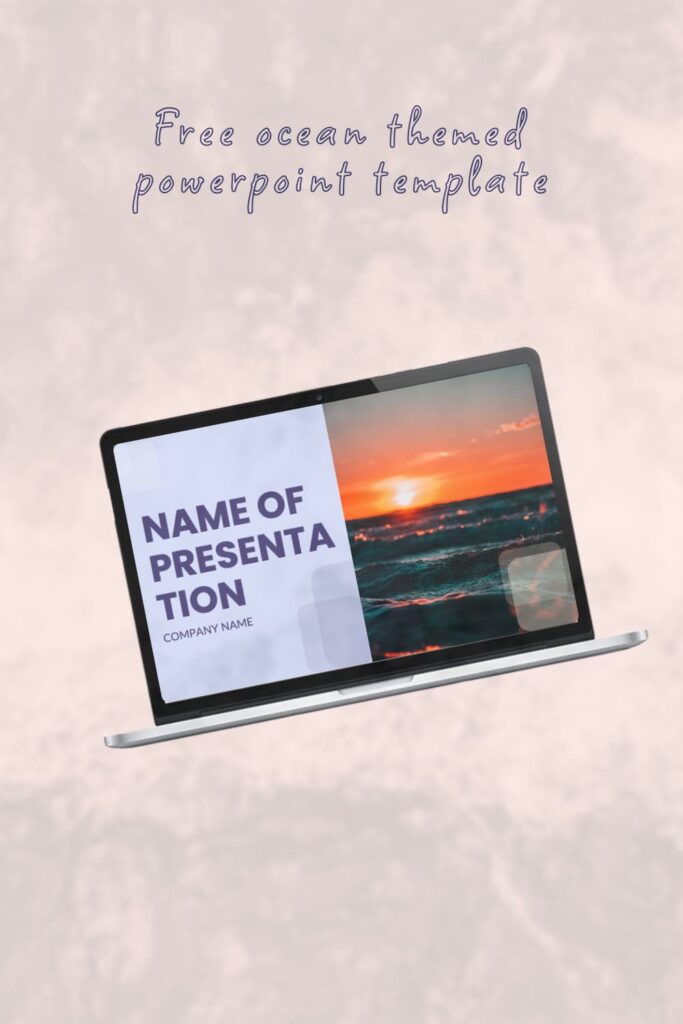 Free Ocean Themed Powerpoint Template – MasterBundles