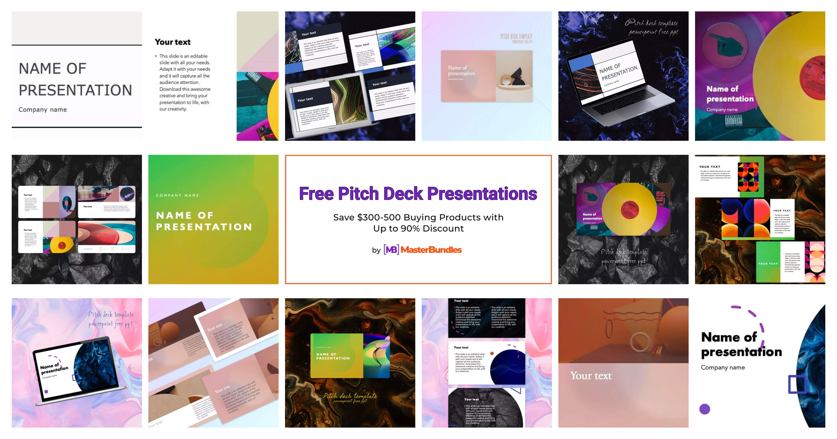 48+ Free Pitch Deck Presentations for 2025 - MasterBundles