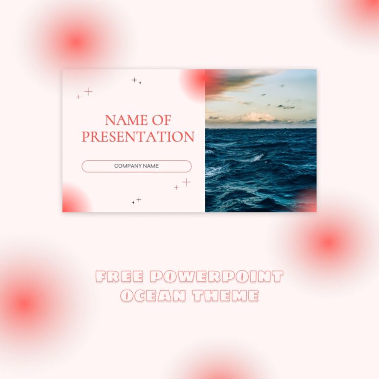 Free Powerpoint Ocean Theme – MasterBundles