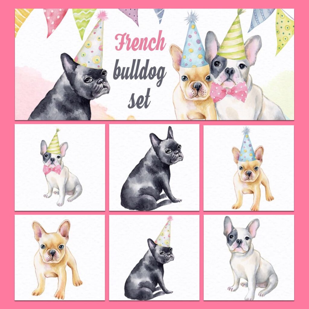 French Bulldog Set - Bonus – MasterBundles