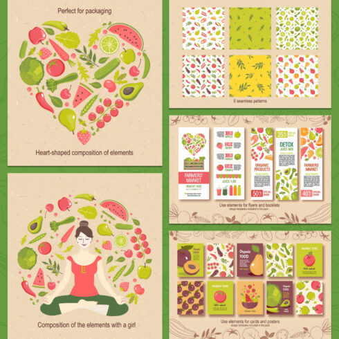 Fresh Vegetables Vector Collection – MasterBundles
