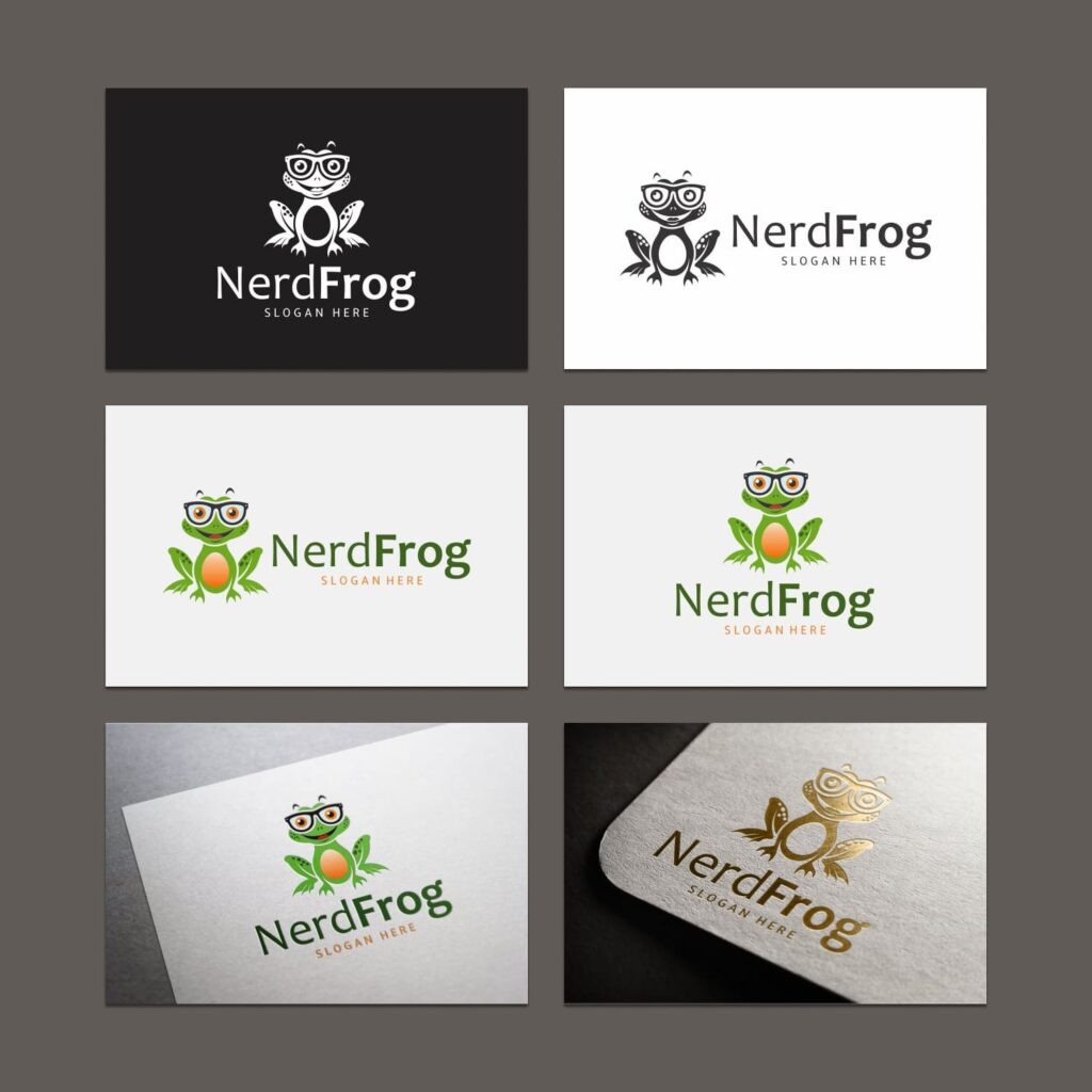 Editable Frog Logo – MasterBundles