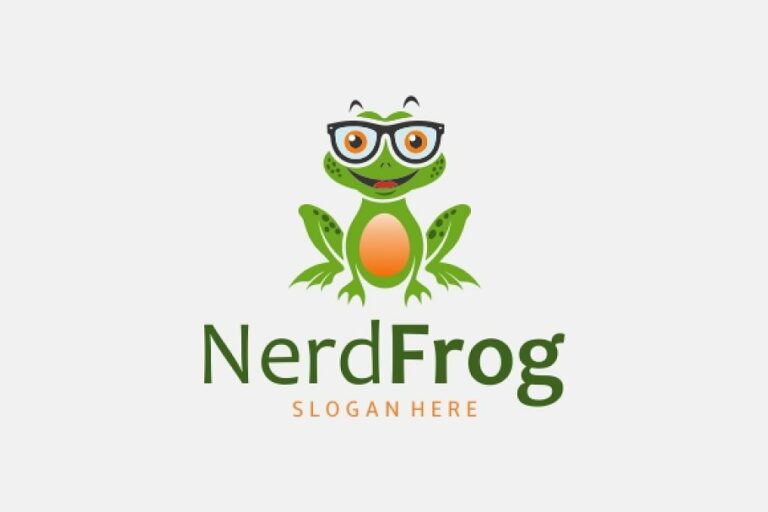 Editable Frog Logo – MasterBundles