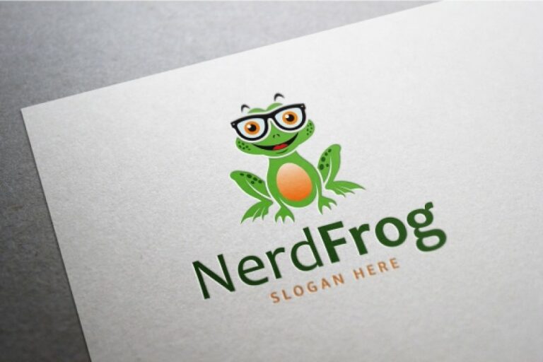 Editable Frog Logo – MasterBundles