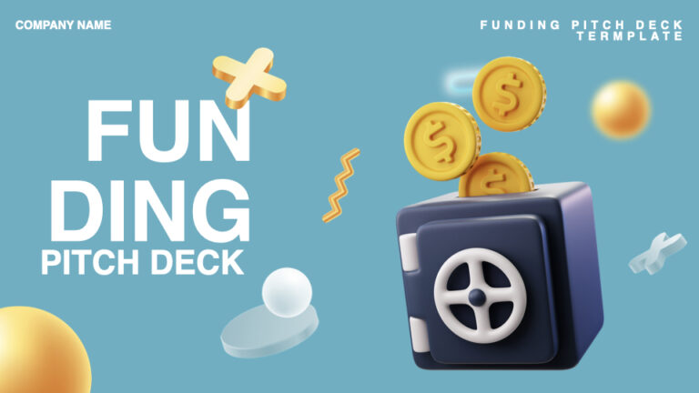 Funding Pitch Deck Presentation Template – MasterBundles