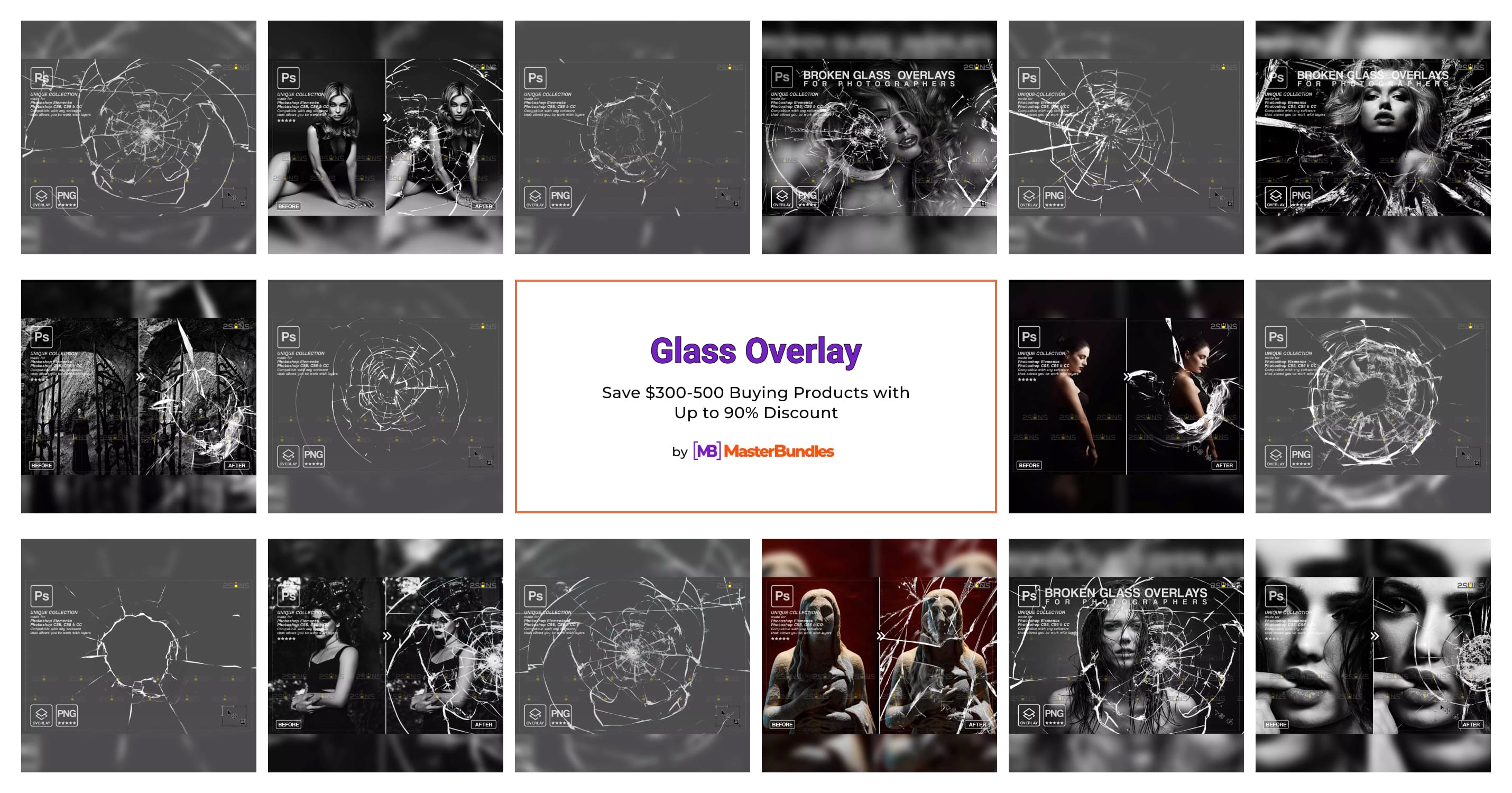 10+ Glass Overlay for 2025 - MasterBundles