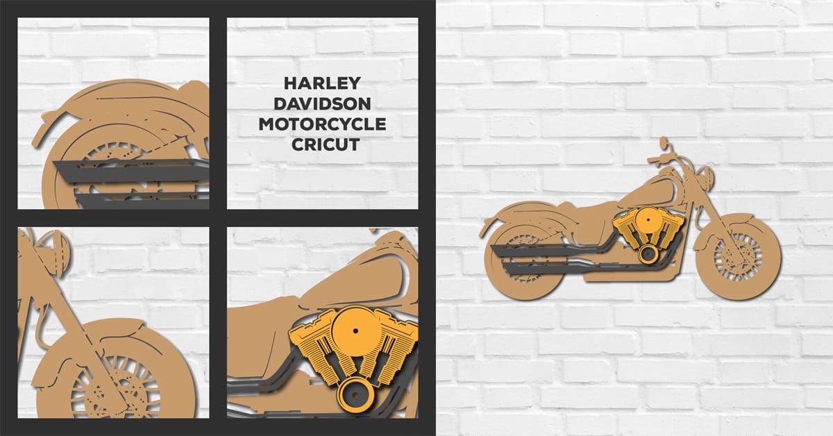 Harley Davidson Motorcycle Cricut SVG – MasterBundles