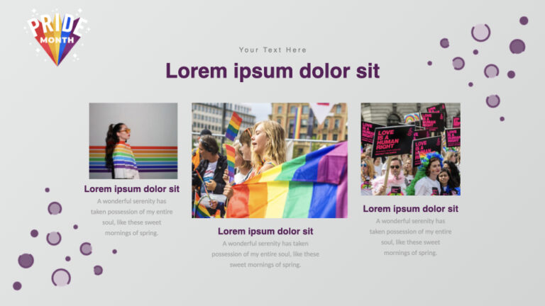 LGBTQ History Month Presentation Template – MasterBundles