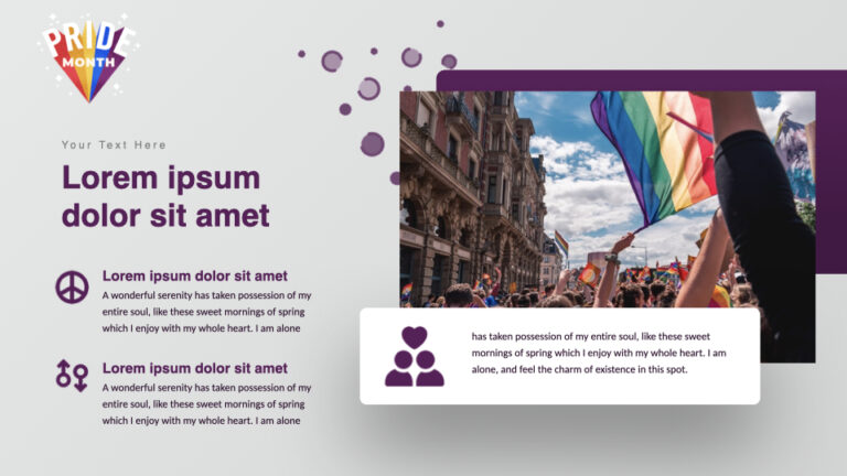 LGBTQ History Month Presentation Template – MasterBundles