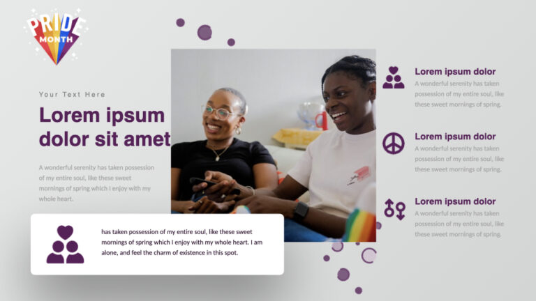 LGBTQ History Month Presentation Template – MasterBundles