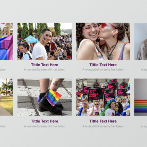 LGBTQ History Month Presentation Template | Master Bundles