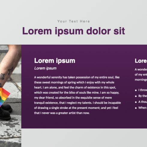 LGBTQ History Month Presentation Template | Master Bundles