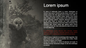 Horror Movie Powerpoint Template – MasterBundles