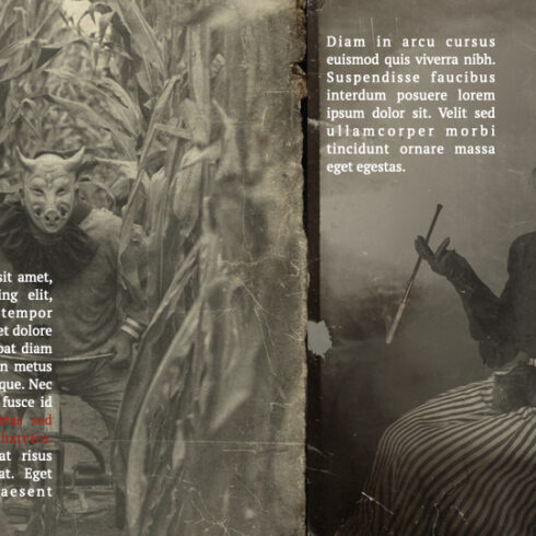 Horror Movie Powerpoint Template | Master Bundles