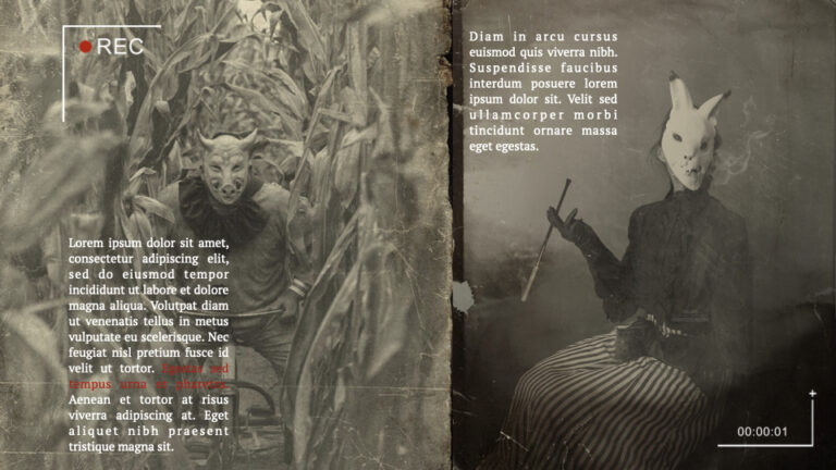 Horror Movie Powerpoint Template – MasterBundles