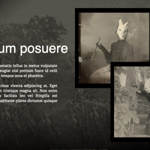 Horror Movie Powerpoint Template | MasterBundles